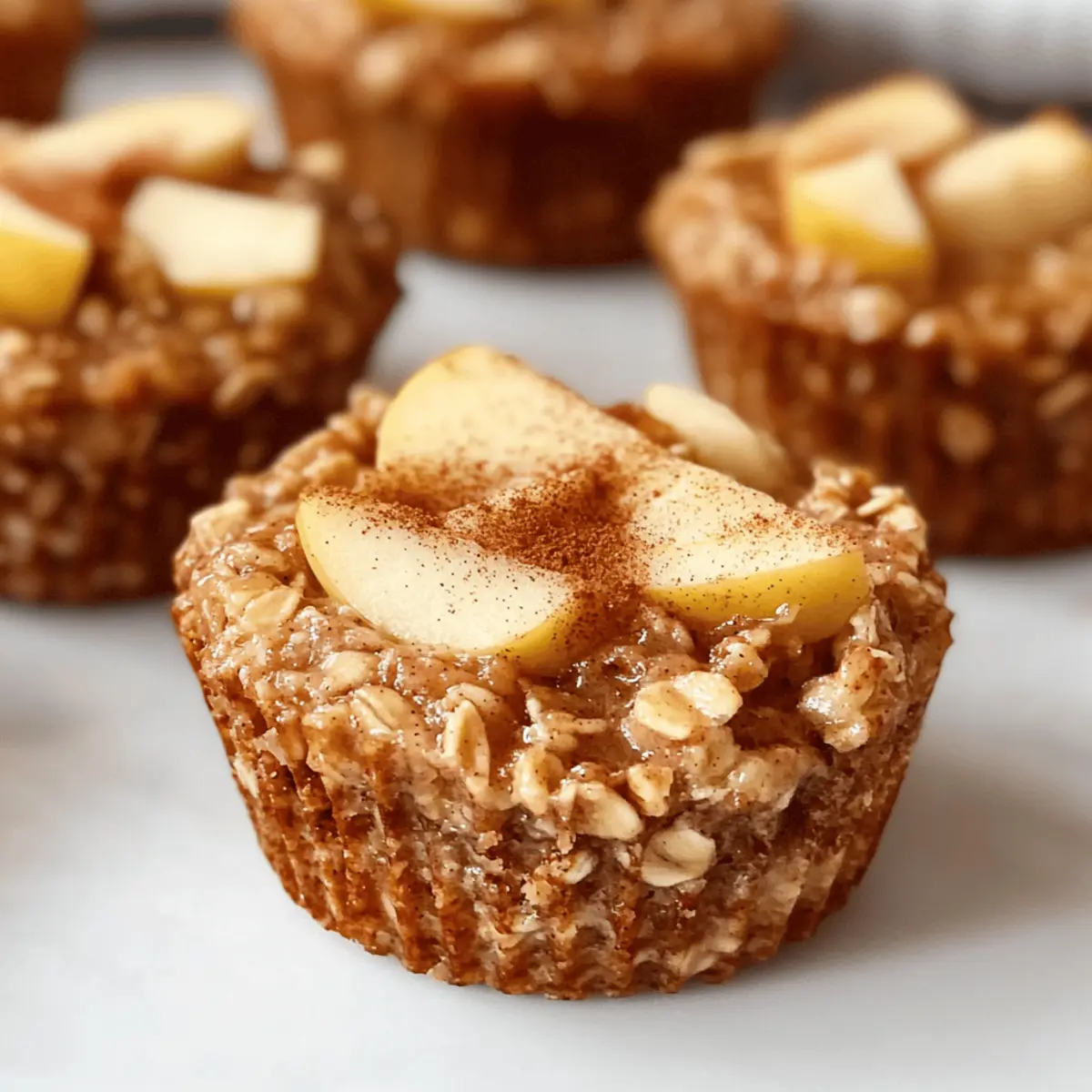Ultimate Baked Apple Cinnamon Oatmeal Cups - Delicious Breakfast