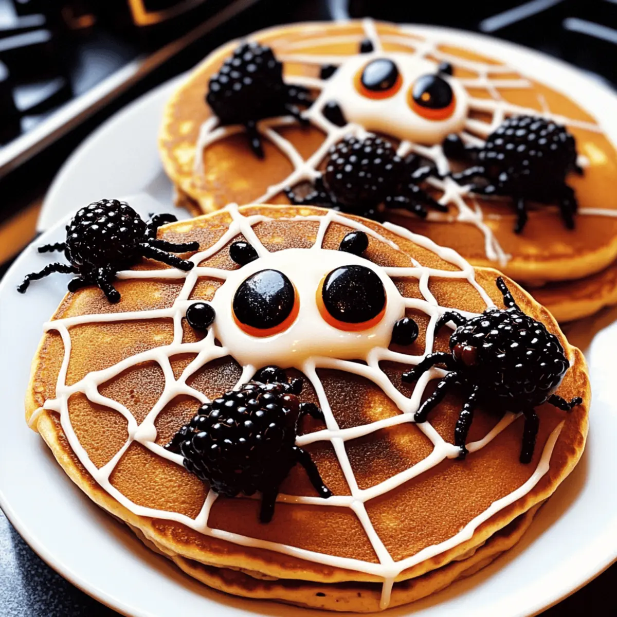 Irresistible Spider Pancakes: Fun Halloween Breakfast for Kids