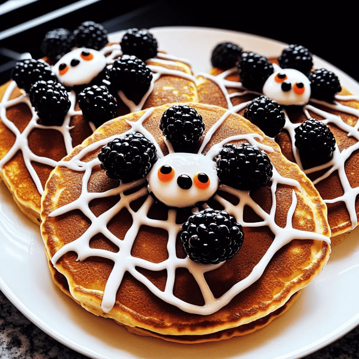 Irresistible Spider Pancakes: Fun Halloween Breakfast for Kids