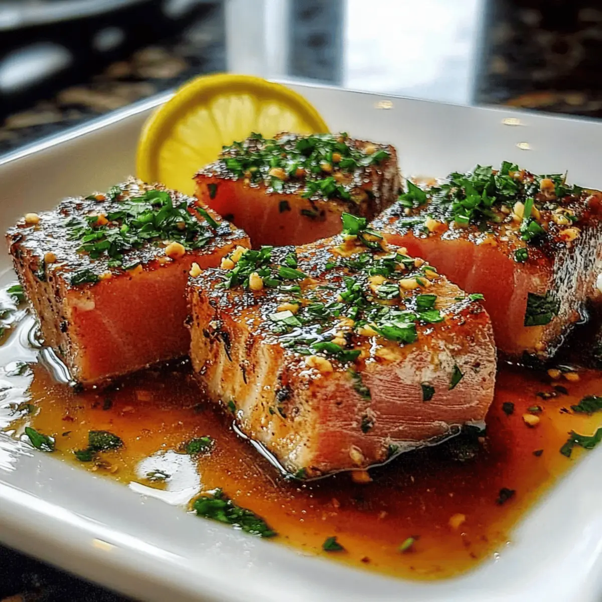 Delicious Garlic Butter Ahi Tuna: The Ultimate 5-Minute Meal