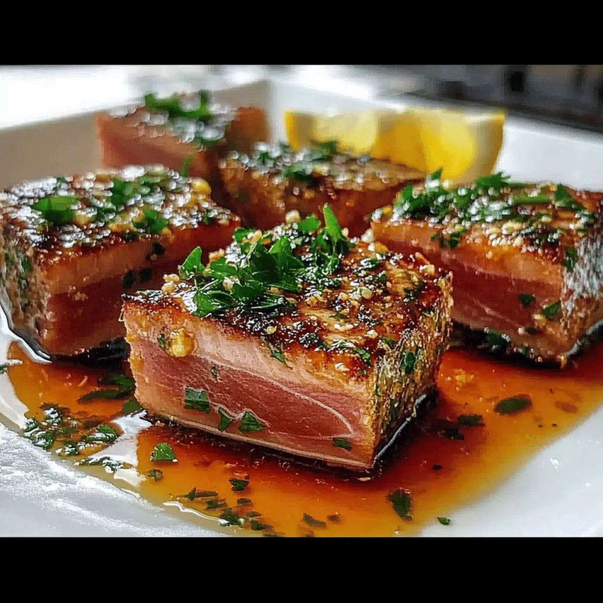 Delicious Garlic Butter Ahi Tuna: The Ultimate 5-Minute Meal