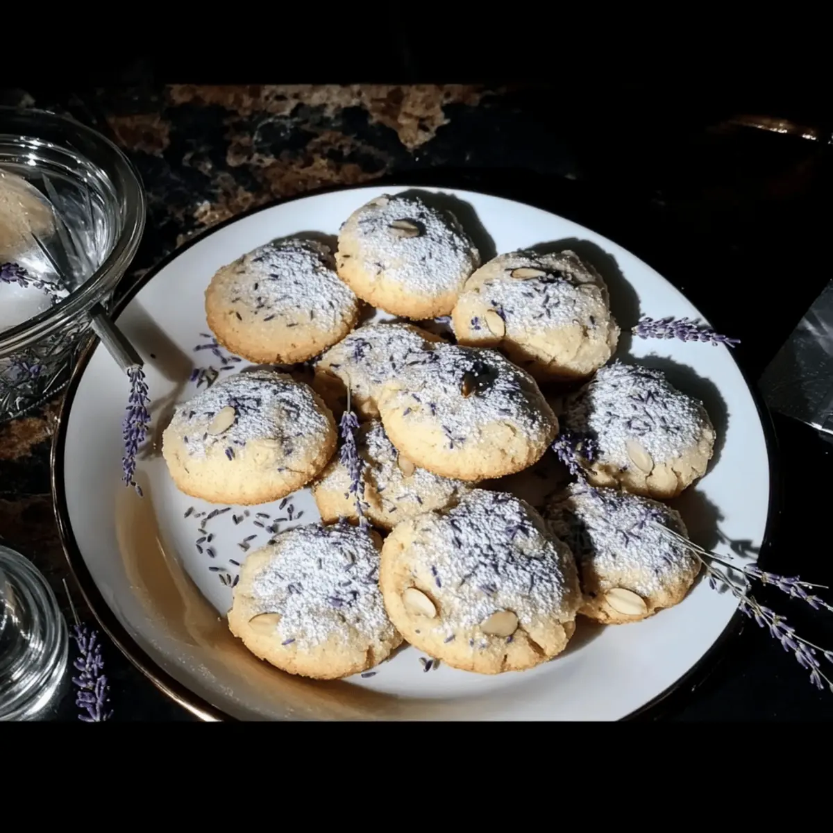 Irresistible Almond Lavender Butter Cookies: A Magical Treat